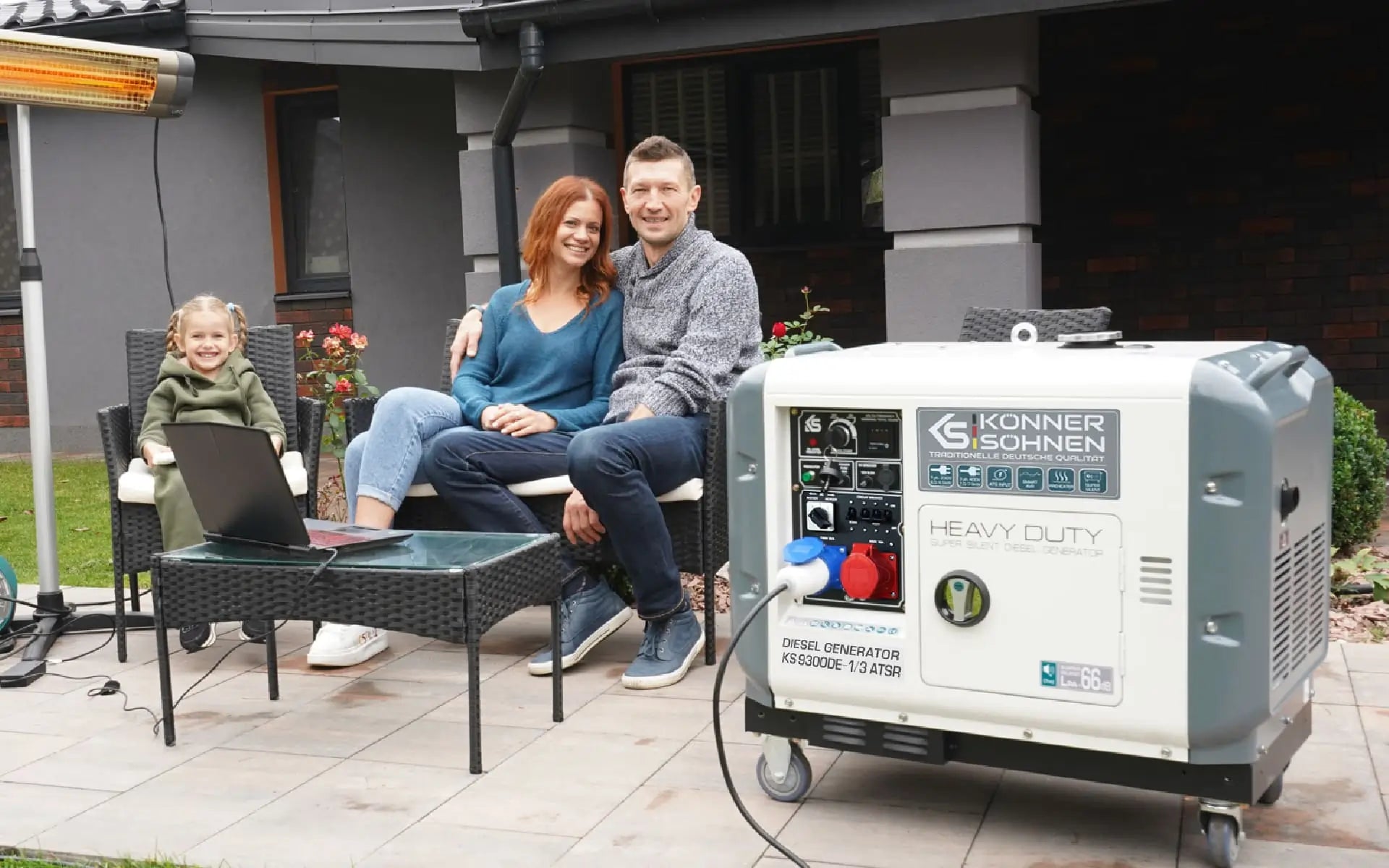 Alimentare casnică cu generatoare diesel | Könner & Söhnen Blog în ...